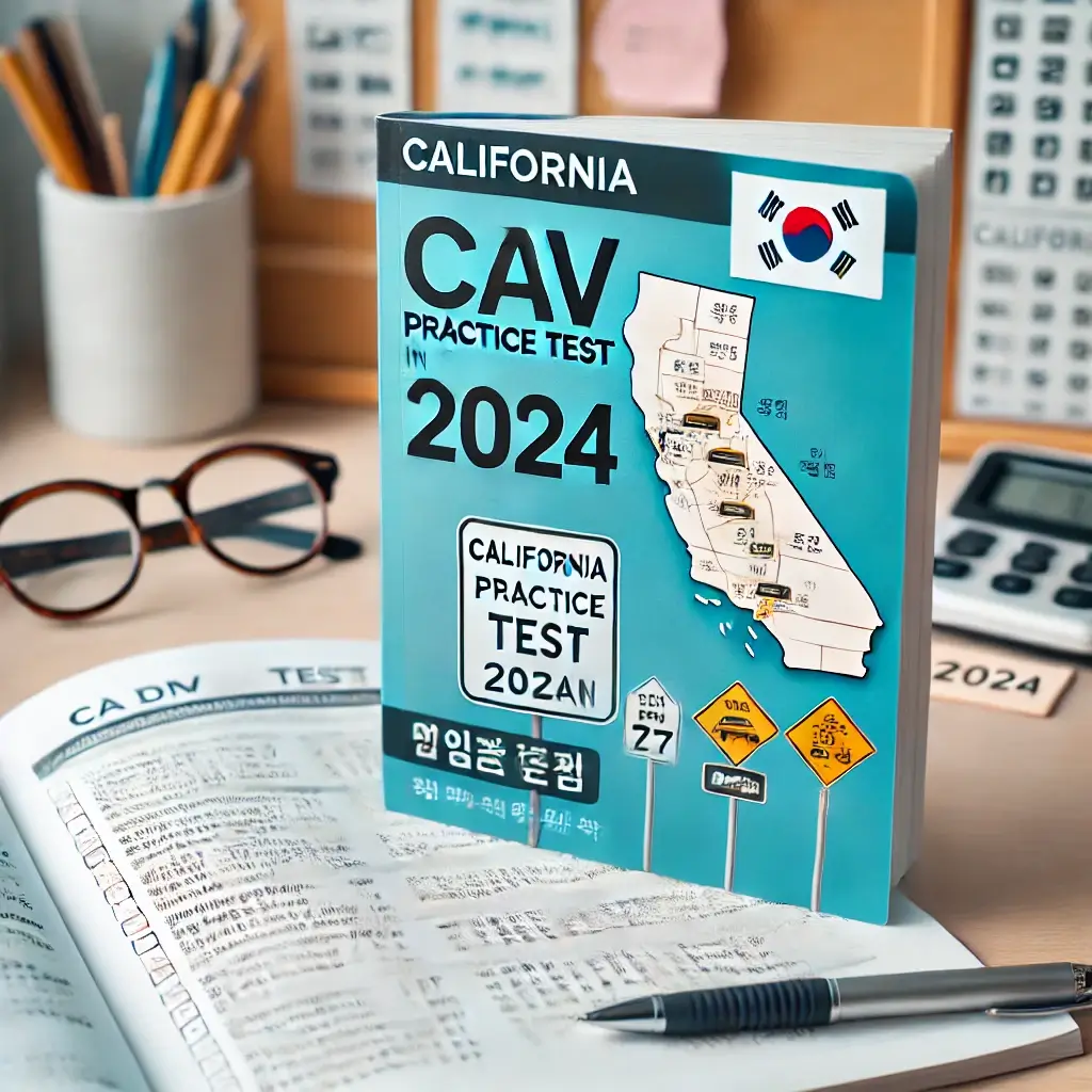 CA DMV Practice Test In Korean [한국인] 2025