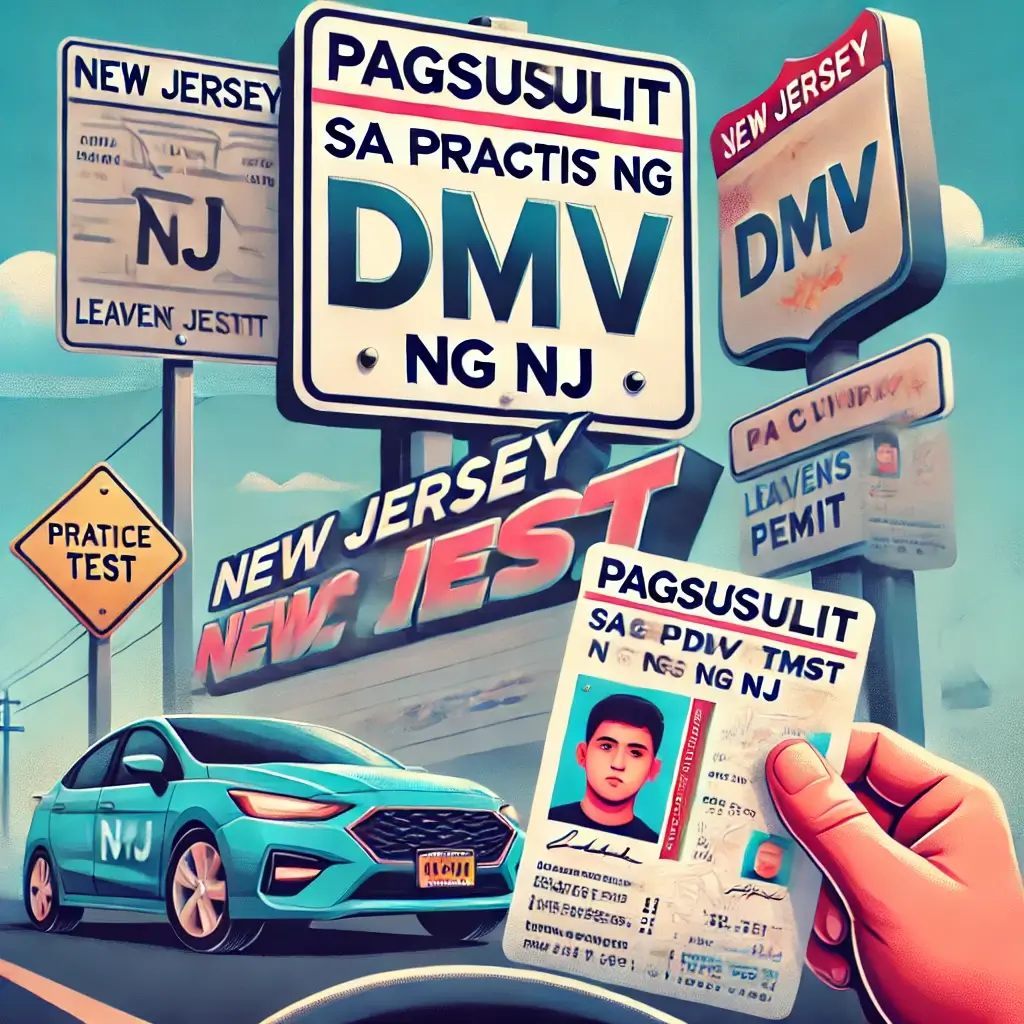 NJ DMV Practice Test In Tagalog 2025 Questions Answers