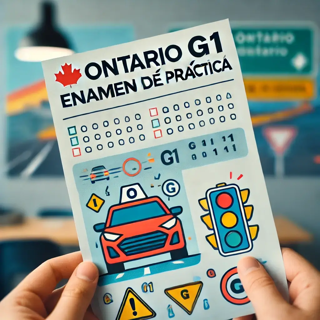 Ontario G1 Practice Test 2025 In Spanish - 50 Questions Answers