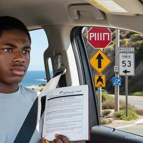 DMV Permit Practice Test In Haitian Creole (Kreyòl) 2025