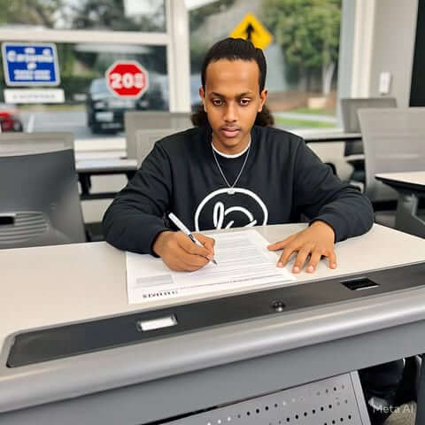 DMV Learner Permit Written Knowledge Test Somali (Soomaali)