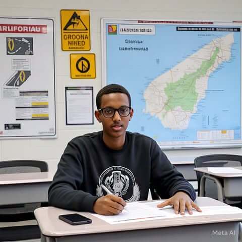 DMV Learner Permit Written Knowledge Test Somali (Soomaali)