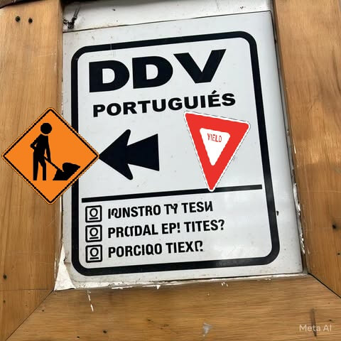 DMV Road Sign Practice Test In Português (Portuguese)