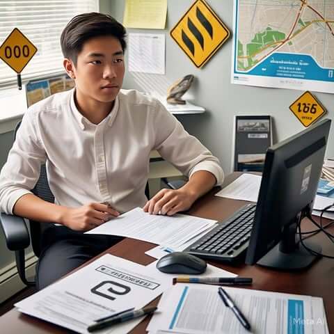 Maryland MVA Learner Permit Test Questions In 中國人 (Chinese)