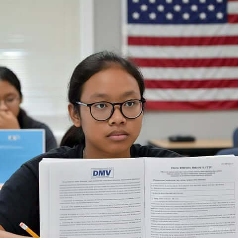 Mass RMV Practice Test In Khmer (ខ្មែរ) 2025