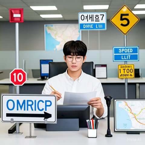 NY DMV Learner Permit Test Questions In Korean 2025