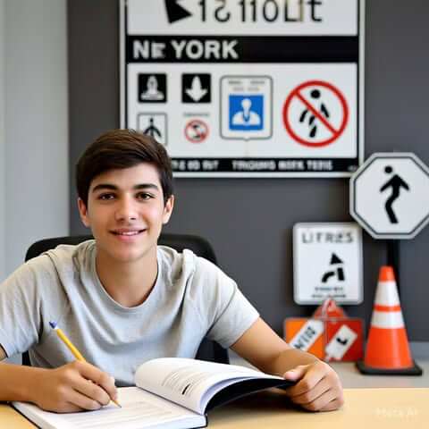 New York DMV Learner Permit Test In Italian [PDF]