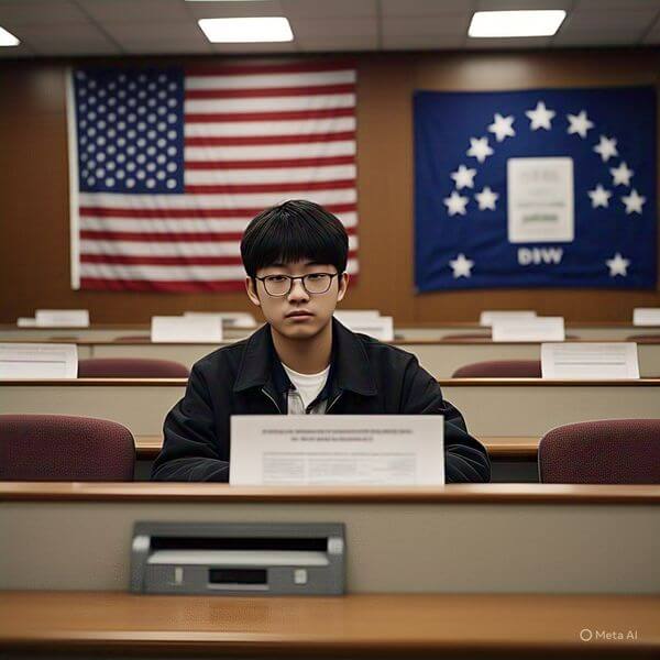 Washington DMV Knowledge Test In Korean 2026