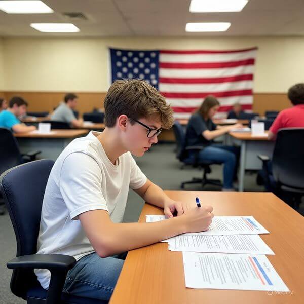 VA DMV Learner’s Permit Written Test In German 2025