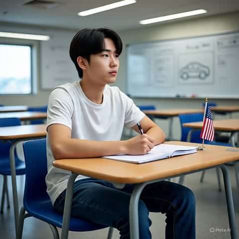 DC DMV Permit Test Questions In Korean 2025